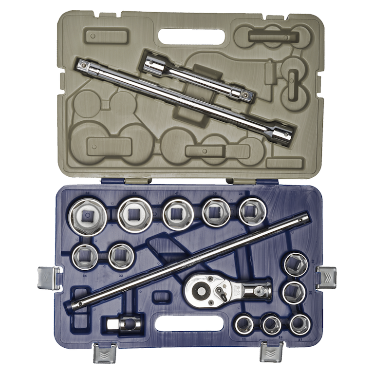 Irimo – Set nasadnih ključeva 3/4″ 17 kom – 139-17-4