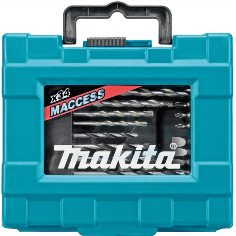 Makita 34 kom. burgija i umetaka za uvrtanje, D-36980