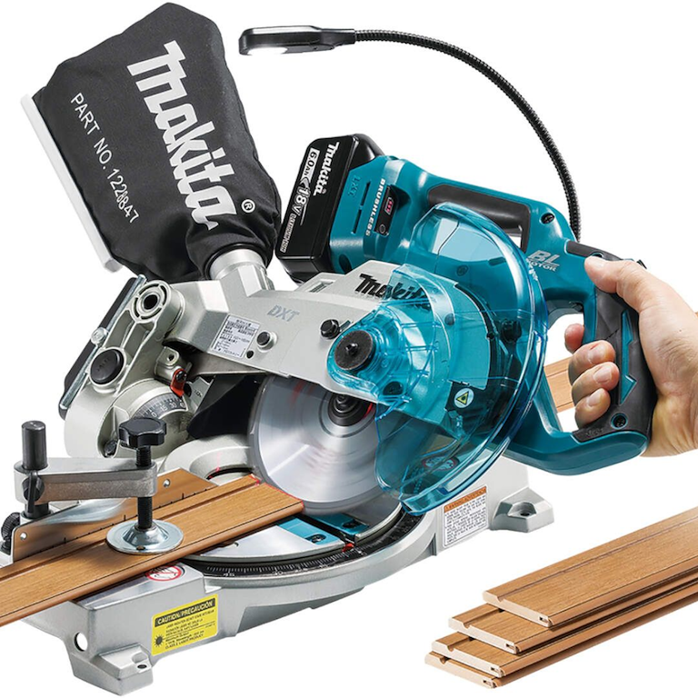 Makita Aku. testera za koso sečenje 18 V – solo, DLS600Z