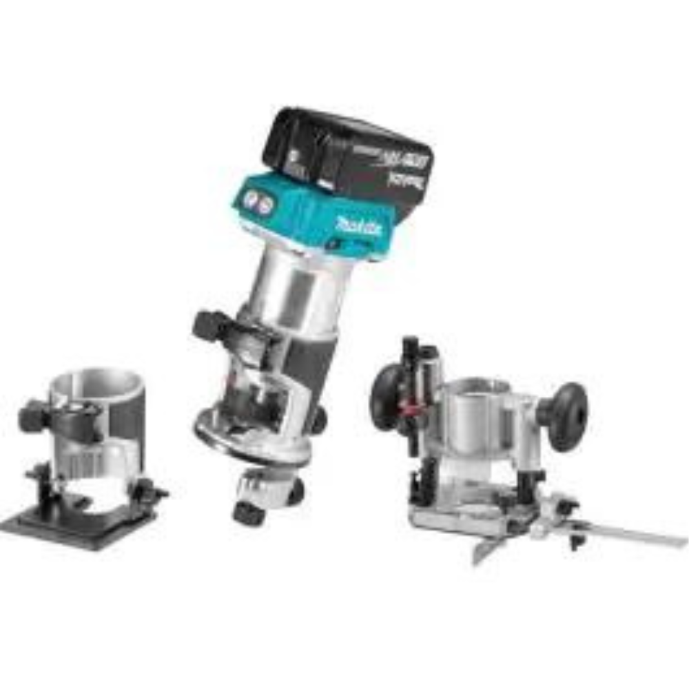 Makita Akumulatorska glodalica 18V 6-8mm, DRT50RTJX2