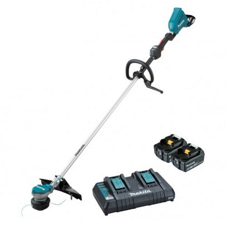 Makita Akumulatorska kosa-trimer 18 + 18V + DC18RD + 2 x BL1850B, DUR368LPT2