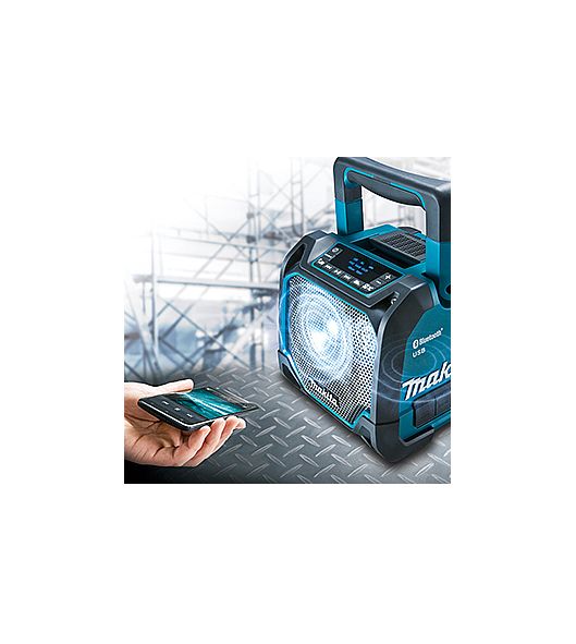 Makita Akumulatorski bluetooth zvučnik 10.8V-18V / AC, DMR202