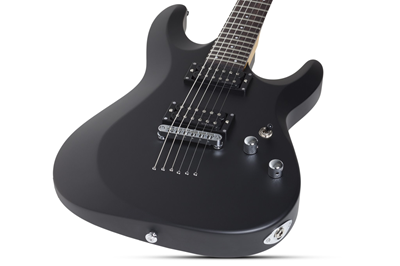 Schecter C-6 Satin Black električna gitara