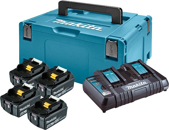 Makita Set LXT BL1840Bx 4 kom DC18RD punjač, 197503-4