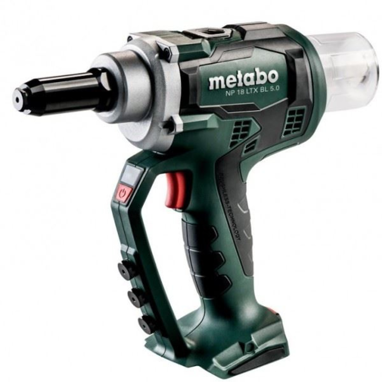 Metabo Akumulatorski pištolj za pop nitne NP 18 LTX BL 5.0, 619002500