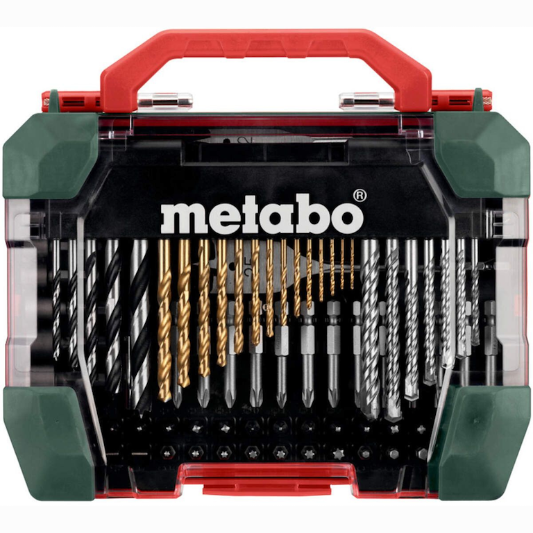 Metabo Set bitova burgija i gedora 86-delni, 626708000