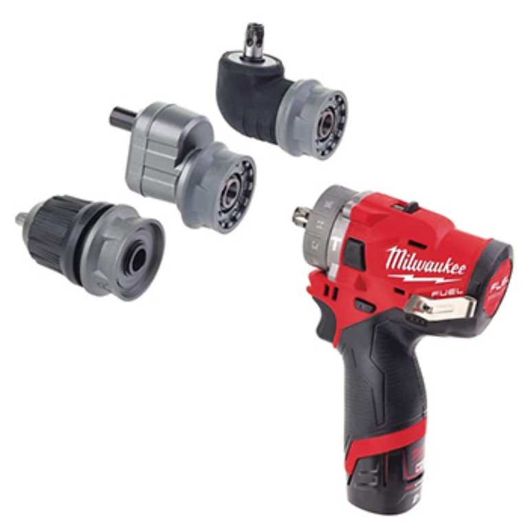 Milwaukee Bušilica-odvijač M12 FPDXKIT-202XA 12V 2Ah 6-u 1, 4933464820