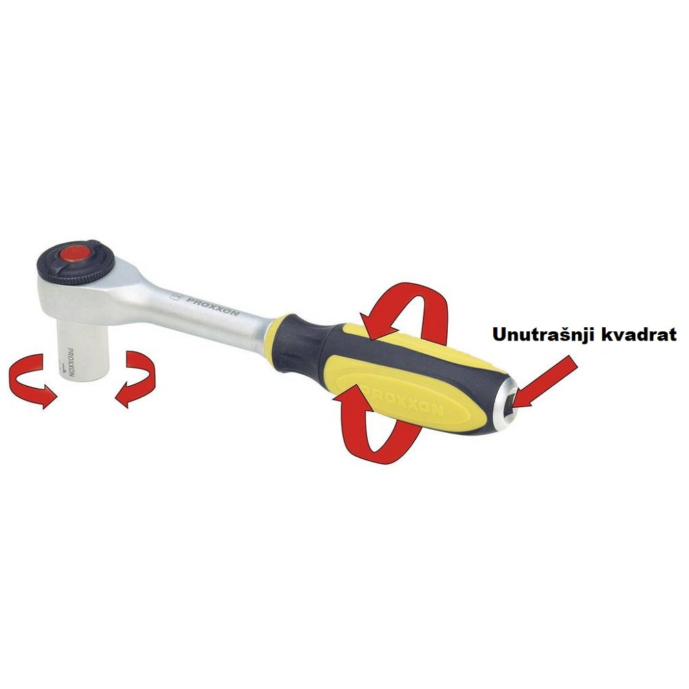 PROXXON – Rotirajuca čegrtaljka 3/8″ – 23083