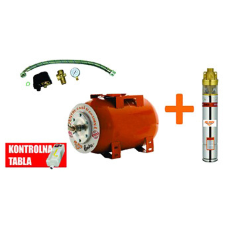 Ruris Vodena pumpa Hidropak set Dunarea 24 750W 24L, 9450