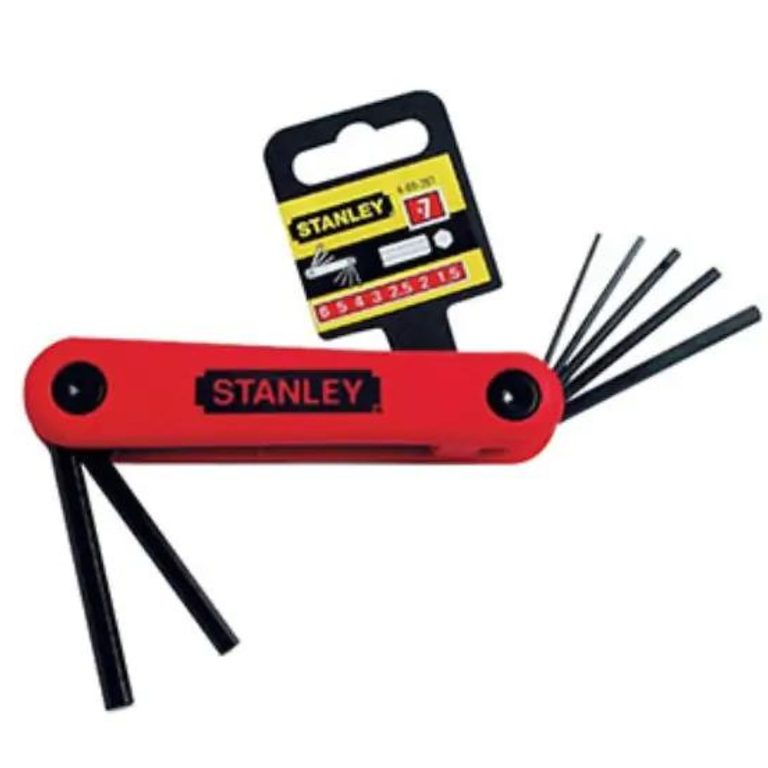 Stanley Ključevi inbus 1.5-6 mm u ručici – 7 komada, 4-69-261