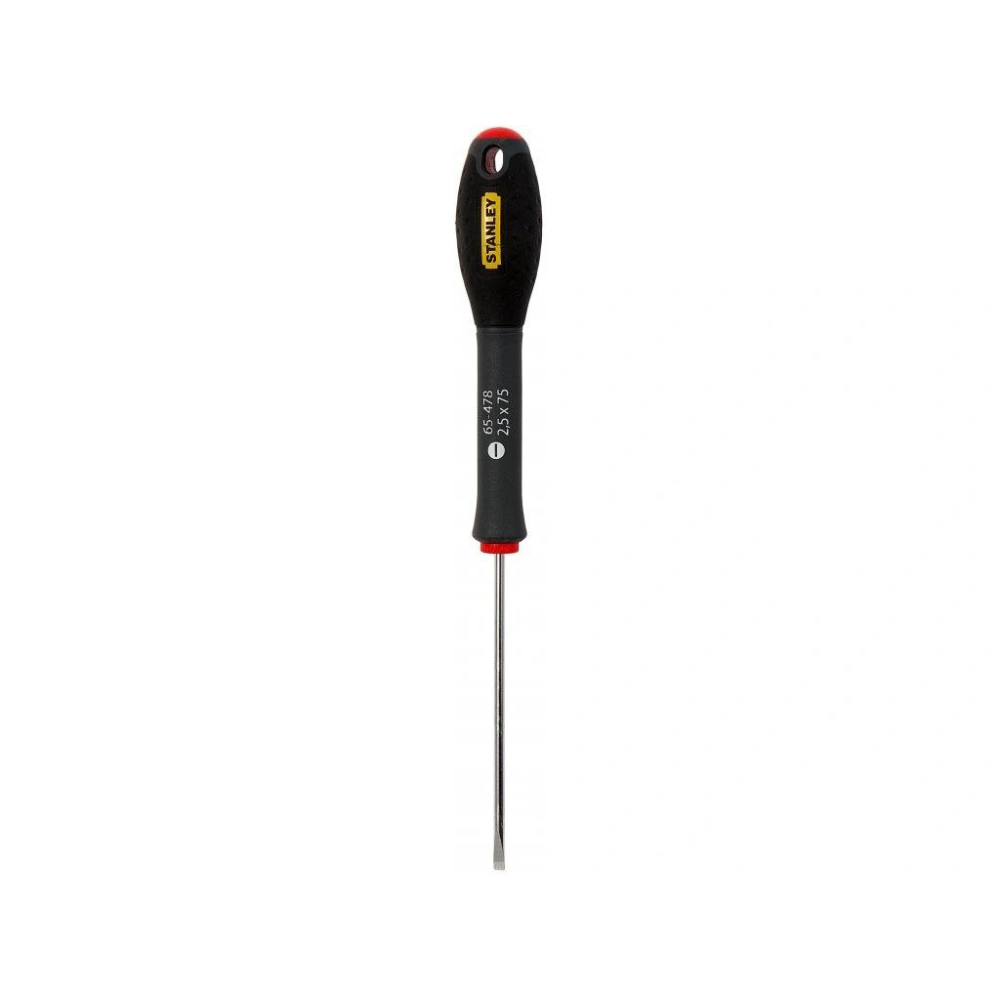 Stanley – Odvijač FM ravni trapez 2.5 x 75 mm – 1-65-478