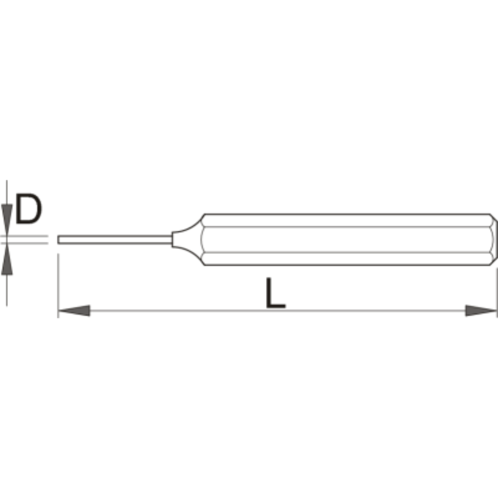 Unior Izbijač 10mm, 601719