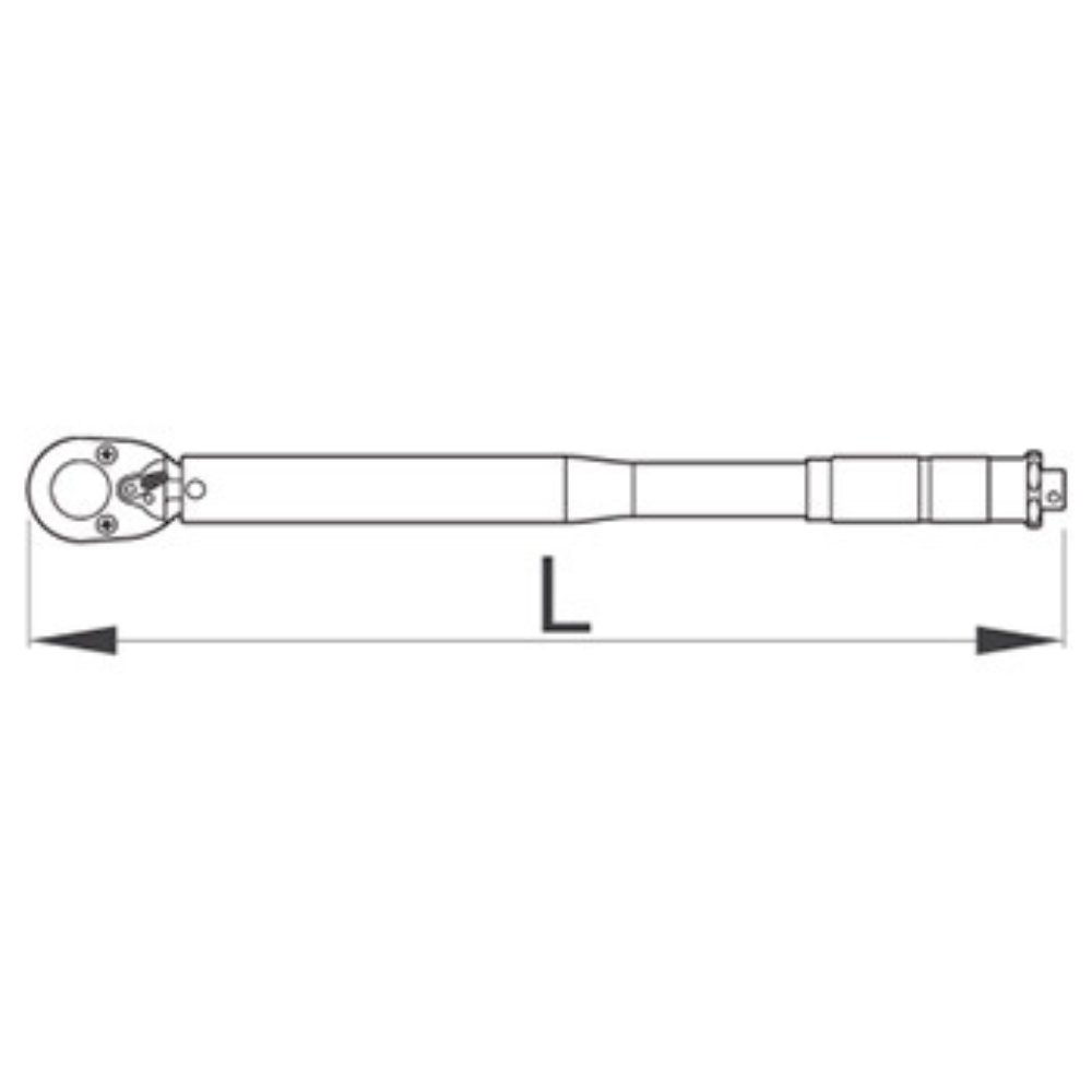 Unior – Moment ključ 1/2″ 35-350 – 615488