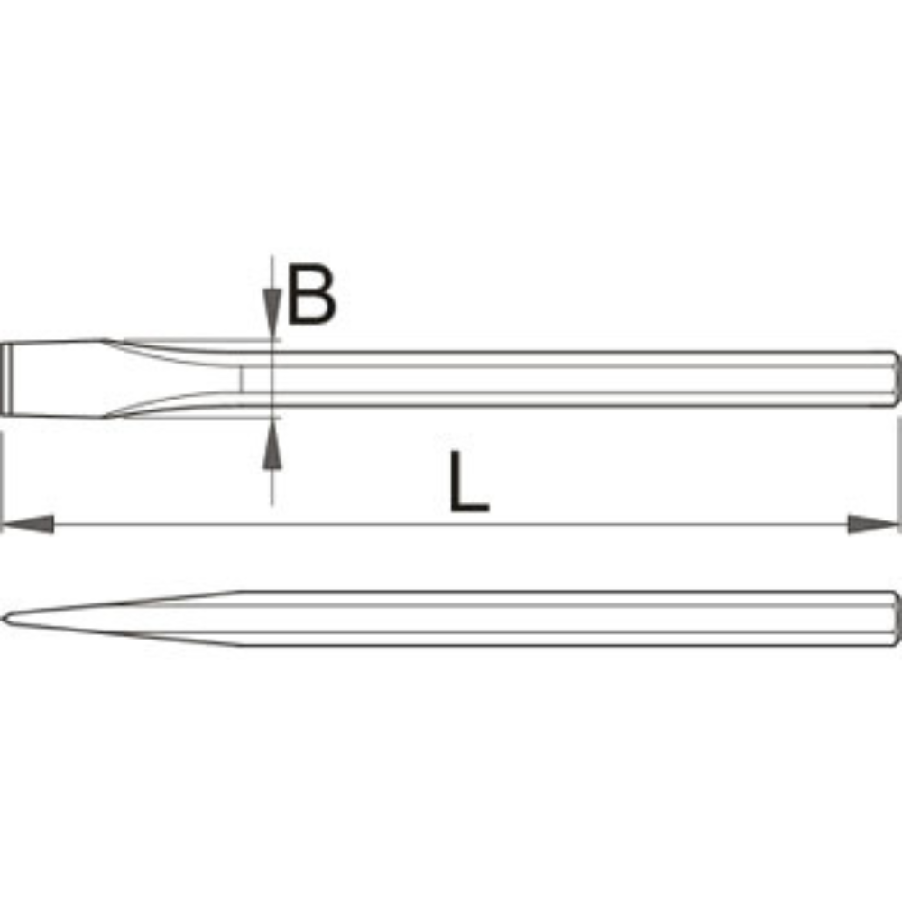 Unior Sekač pljosnati električarski 250mm, 608500