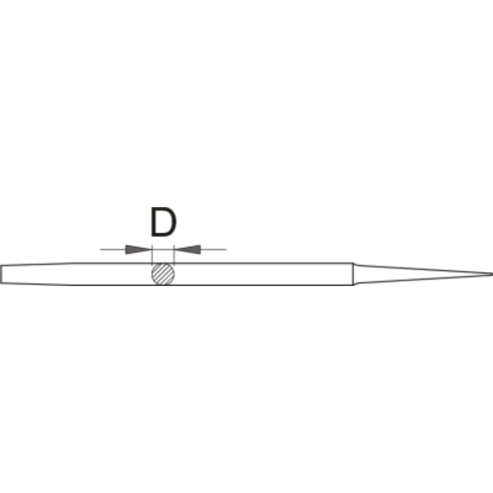 Unior – Turpija okrugla – gruba 300 – 612937