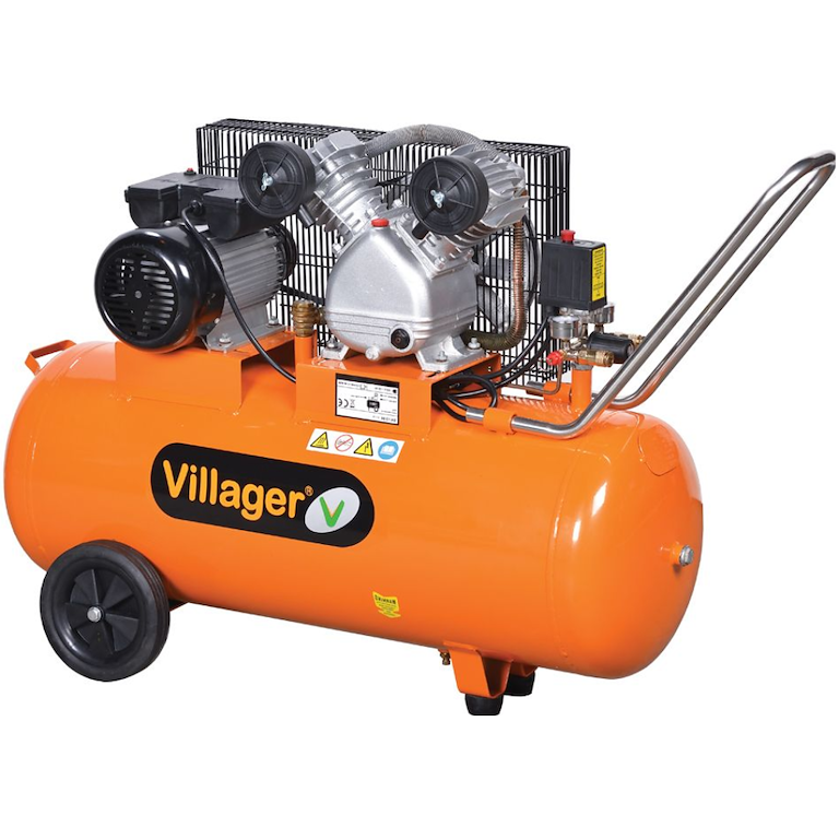 Villager Kompresor 100 l V Motor- VAT VE-100 L, 020183