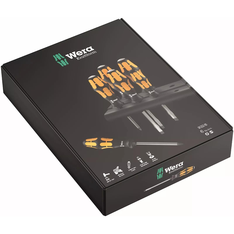 Wera – Set udarnih odvijača 6/1 – 932/6