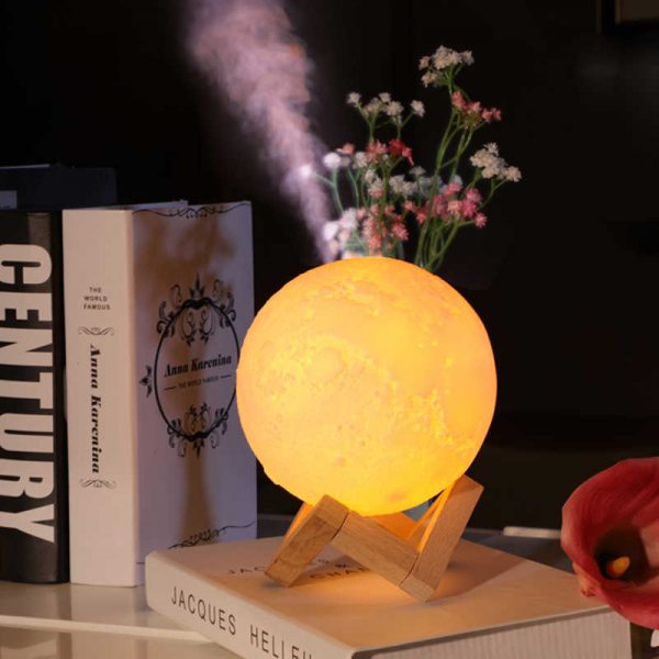 3D Mesec lampa – aroma difuzer