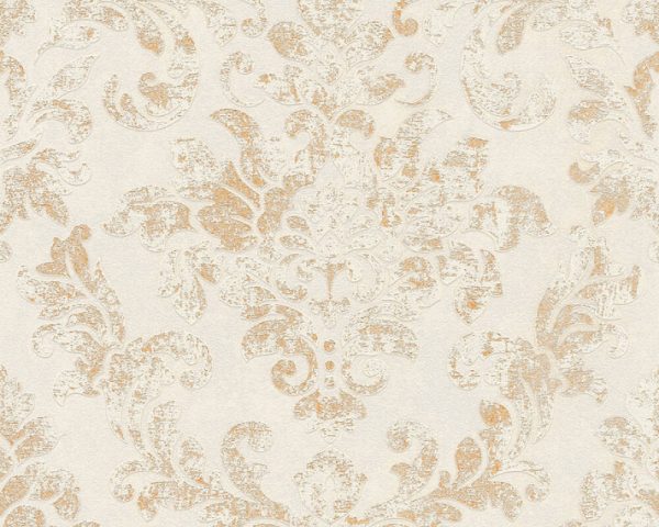 A.S. CRÉATION WALLPAPER «BAROQUE, BEIGE, BROWN, GOLD, GREY» 374135