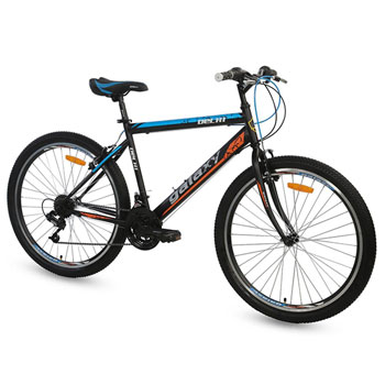 Mega favorit Bicikl DELHI 26"/18 crna/plava/narandžasta 650135
