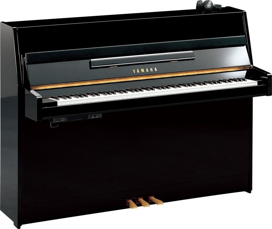 Yamaha B1 SC2 Silent Polished Ebony klavir