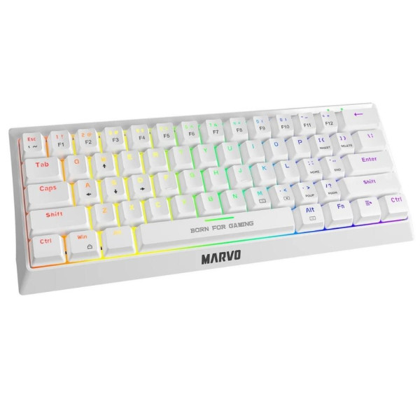 MARVO TASTATURA USB KG962 WHITE B GAMING (GAMA)