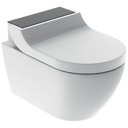 Geberit AquaClean Tuma Comfort tuš WC-konzolni, crno staklo