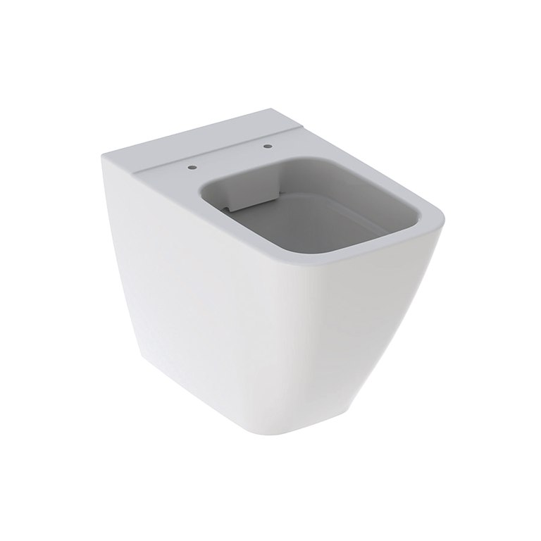 Geberit iCon podni WC sa dubokim ispiranjem, u ravni zida, skriveno kačenje, Rimfree 56 cm