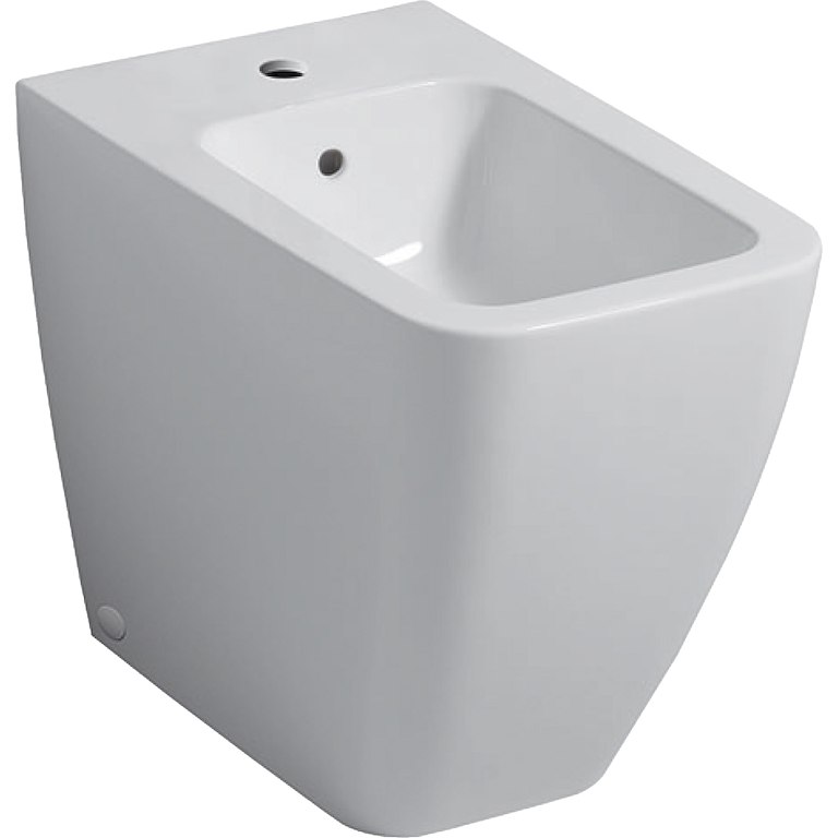 Geberit iCon Square podni bide u ravni zida, skriveno kačenje 56 cm