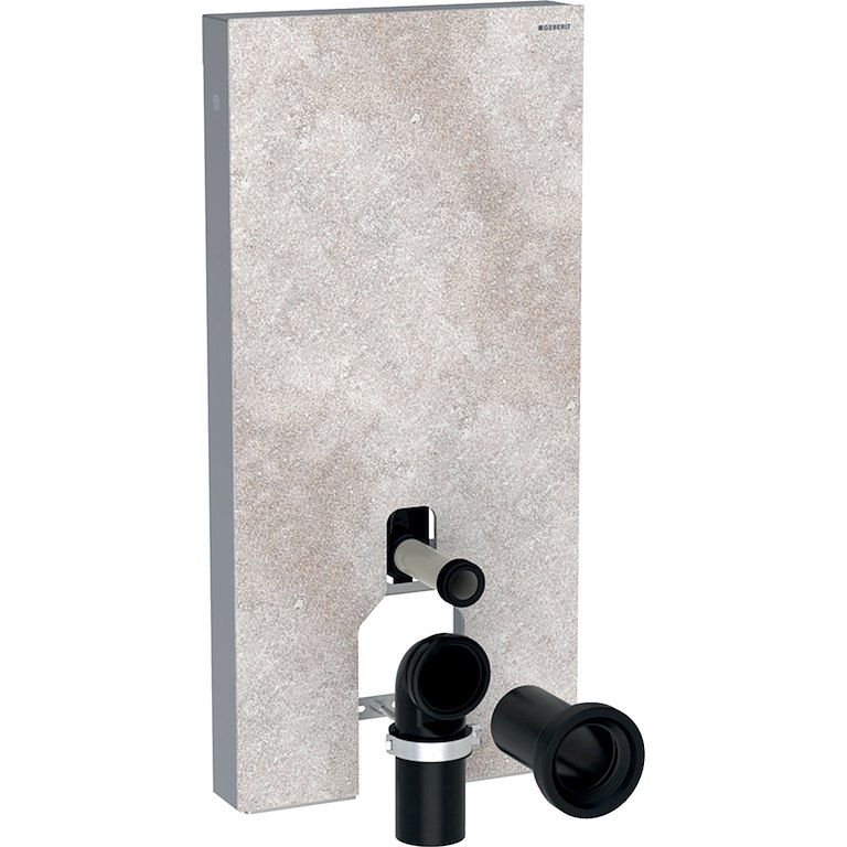 Geberit Monolith Plus sanitarni modul za podnu WC šolju, prednji panel od keramike
