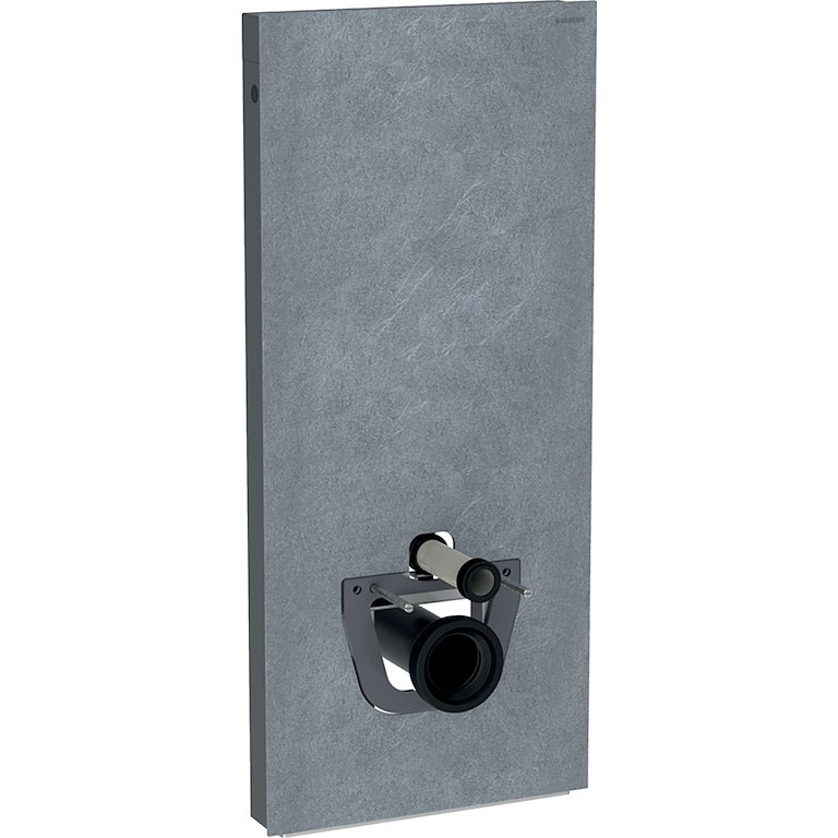 Geberit Monolith Plus za konzolnu WC šolju, 114 cm, izgled betona/aluminijum
