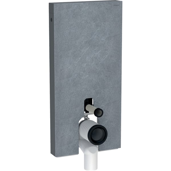 Geberit Monolith sanitarni modul za podni WC, 101 cm izgled betona/aluminijum