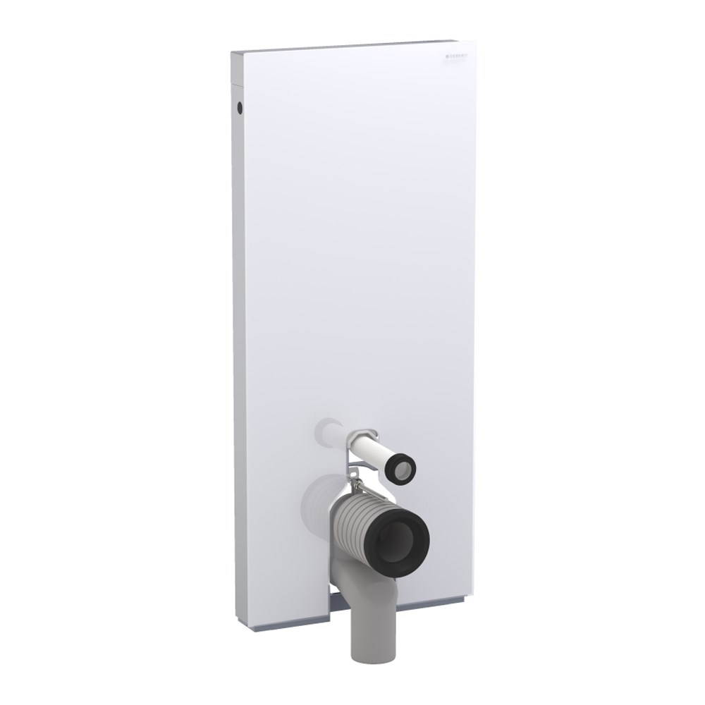 Geberit Monolith sanitarni modul za podni WC, 101 cm pesak sivo staklo/aluminijum