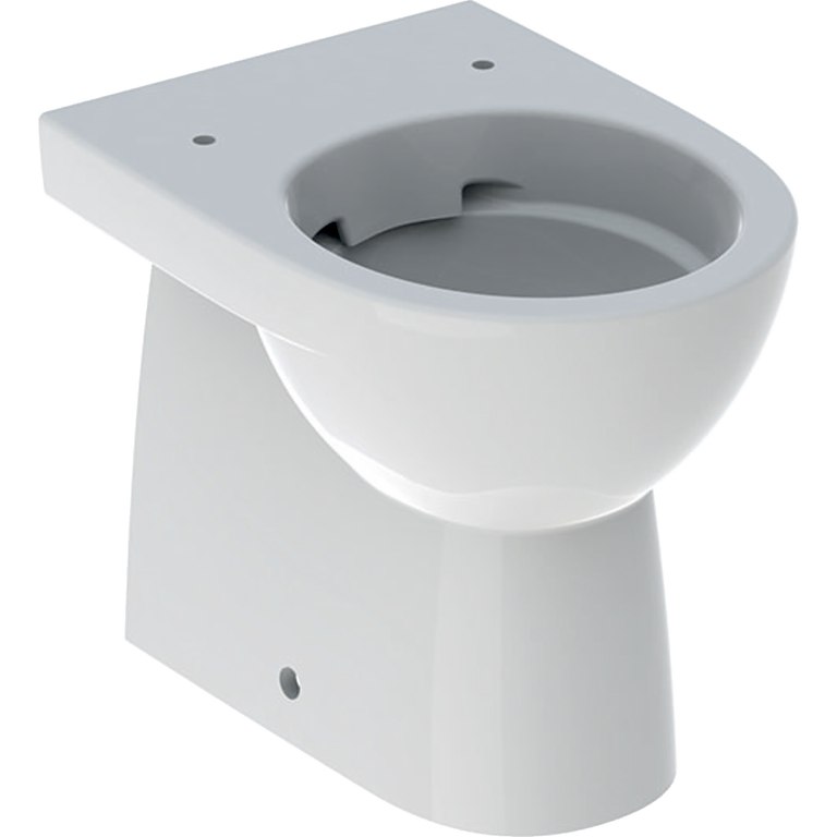 Geberit Selnova Compact konzolna WC šolja, četvrtasti dizajn, smanjena dubina, Rimfree, 49 cm