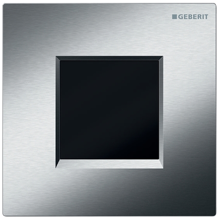 Geberit uređaj za ispiranje pisoara sa elektronskim aktiviranjem ispiranja, baterijsko napajanje, pokrivna ploča tip 30