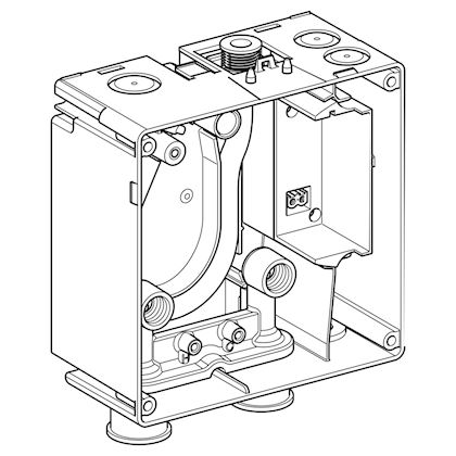 IC senzor za Geberit armature za umivaonik Piave / Brenta, stojeće
