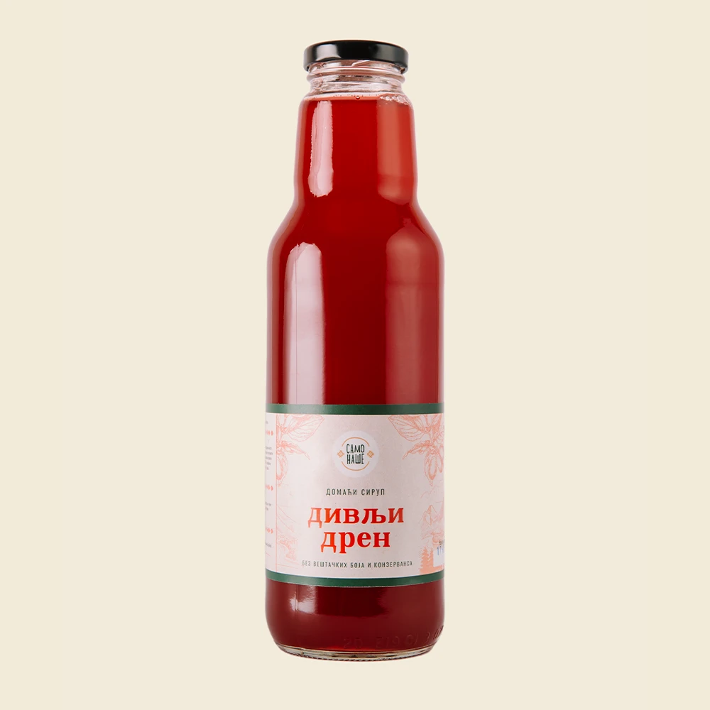 Domaći sirup od divljeg drena 800ml