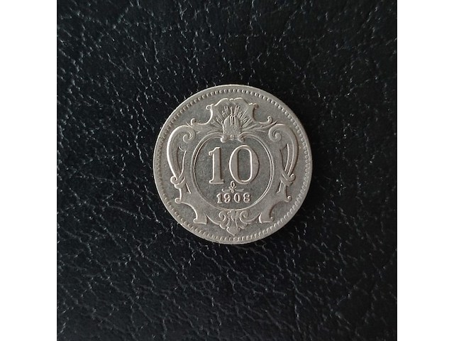 10 HELLER 1908