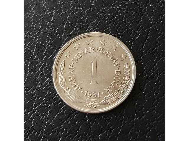 1 DINAR 1981