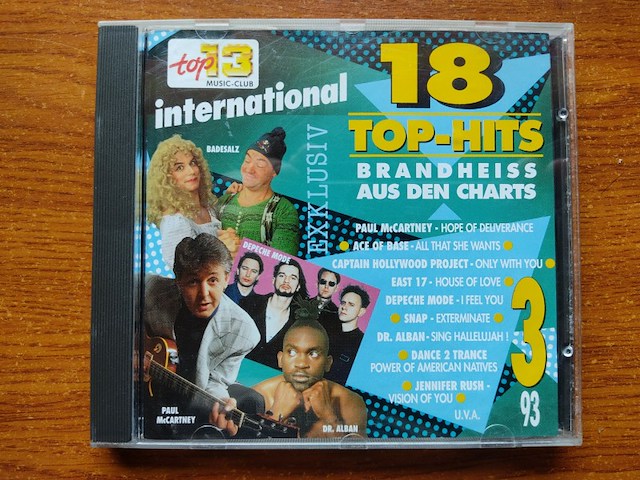 18 Top-Hits International 3/93 - original ✅