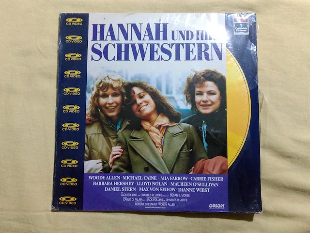 Hannah und ihre Schwestern, cd video