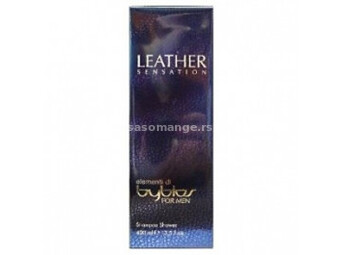 BYBLOS LEATHER Sensation Man Shampoo Shower 400ml BYM4002