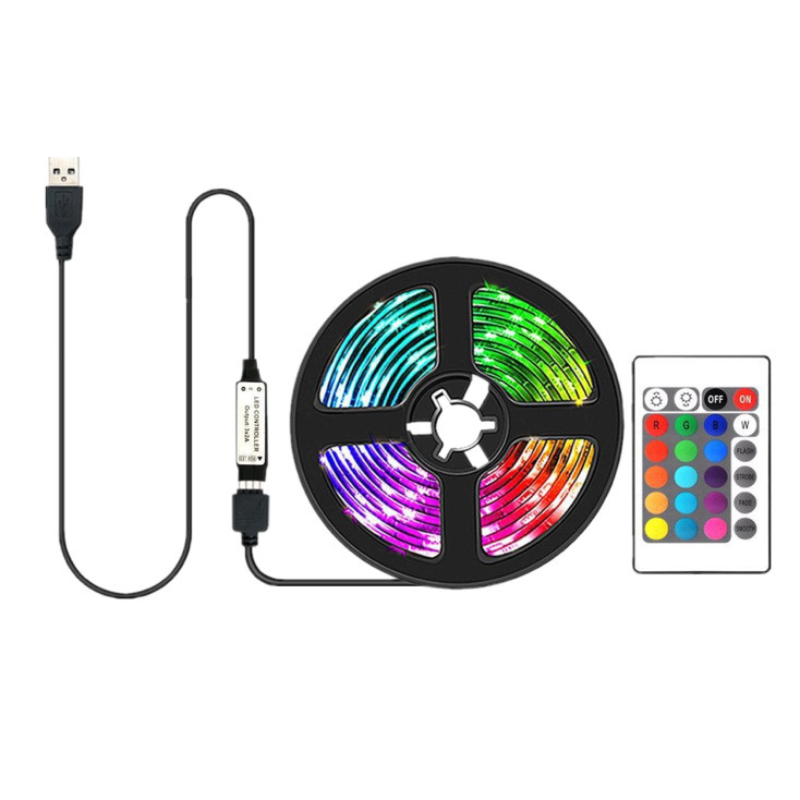 RGB LED TRAKA + DALJINSKI, PROSTO LTK5050/30RGB-RC/, DUŽ. 2M, 3M ILI 5M