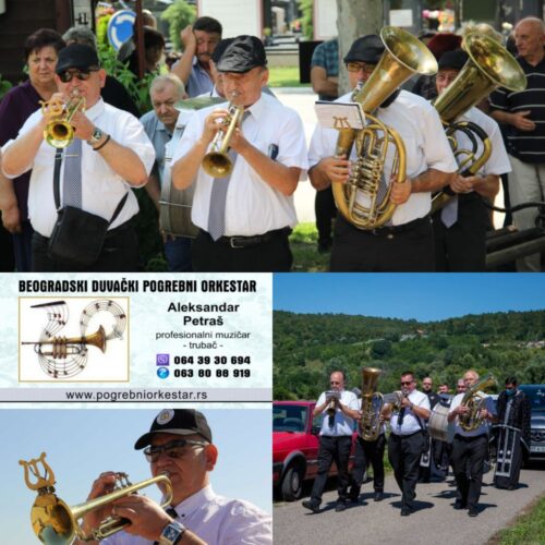 Zvanični pogrebni orkestar muzika za sahrane trubači