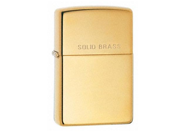 UPALJAČ ZIPPO SOLID BRASS HIGH POLISH