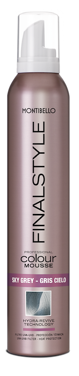 FINALSTYLE COLOR MOUSSE SKY GREY 320 ML