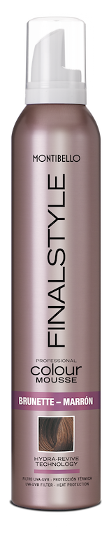 FINALSTYLE COLOR MOUSSE BRUNETTE 320 ML