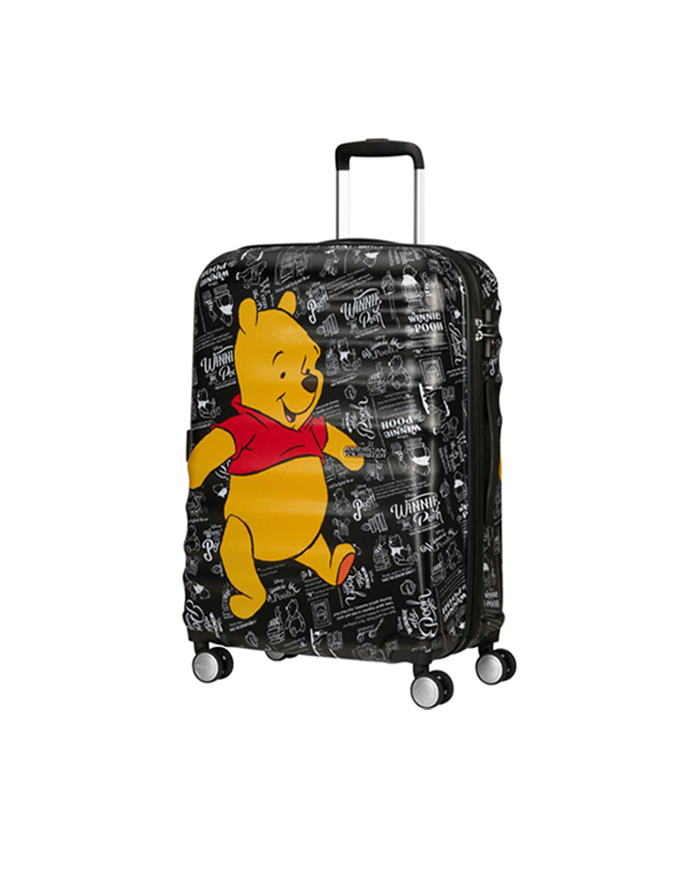 KOFER WINNIE THE POOH LARGE BLACK TROLLEY American Tourister