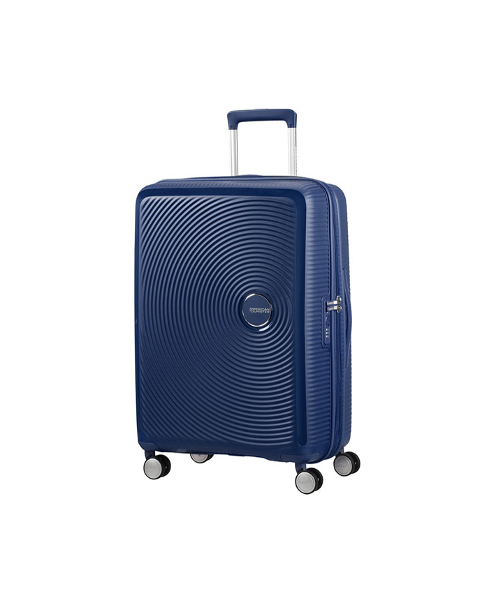 KOFER SOUNDBOX-SPINNER 67/24 TSA EXP MIDNIGHT NAVY BLUE TROLLEY American Tourister