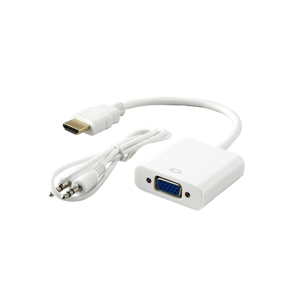 Adapter HDMI M na VGA F i audio SBox 911